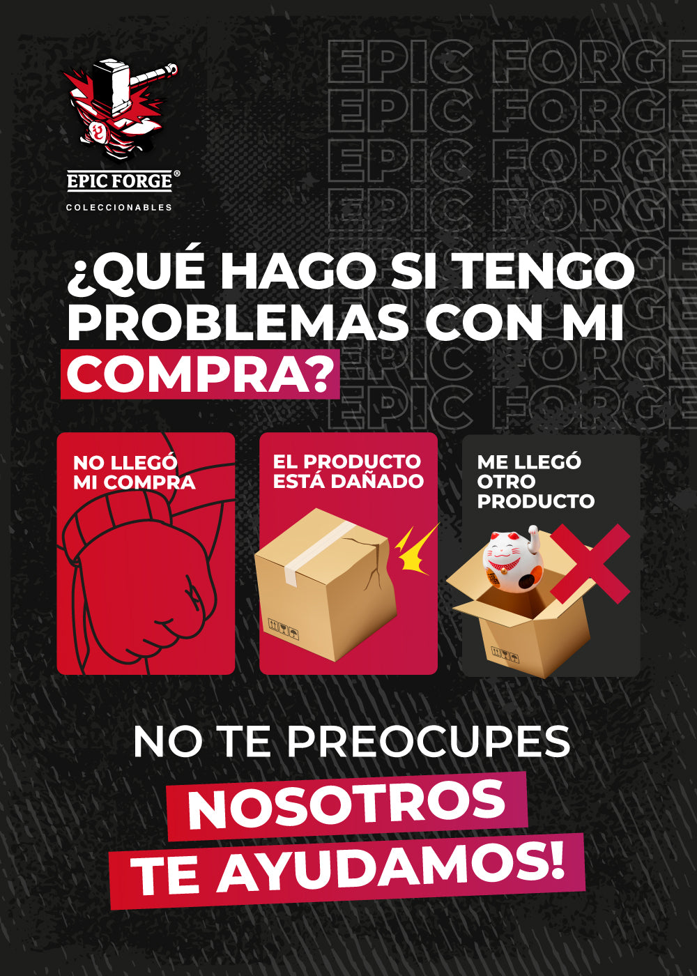 Coleccionables Epic Forge